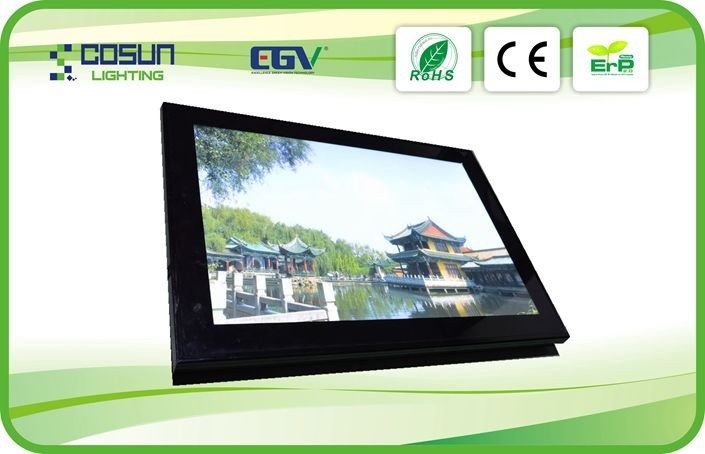 Wall-Mounted Slim Magnetic Led Light Box Single Side For Decoration