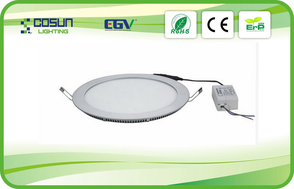 8" 18W SMD3014 LED Flat Panel Lights / Energy Saving Indoor LED Downlight For Restaurant