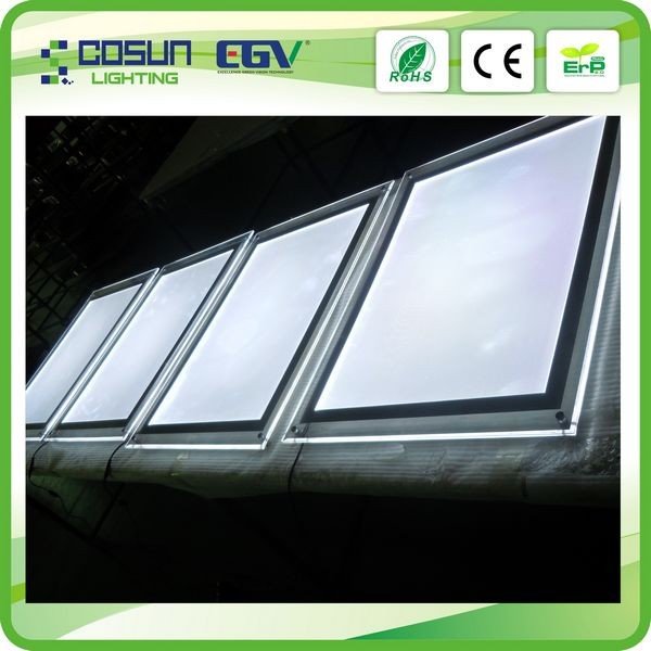 Single Sided Crystal Light Box Acrylic Sheet Poster Frame ISO9001 2008