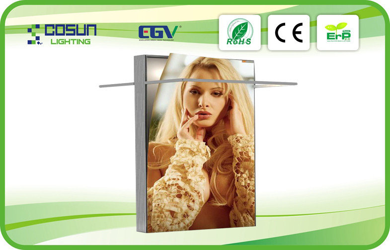 Illuminated LED Textile Light Box For Restaurant / Magic Light Box 12V