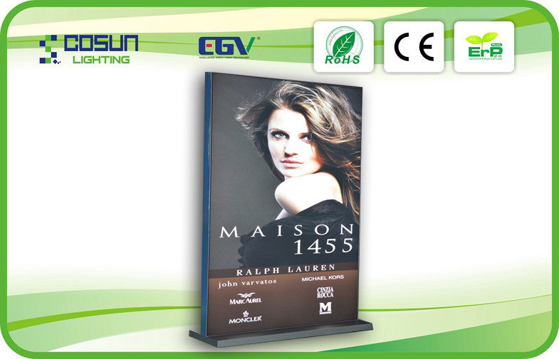 LED Advertising Textile Light Box Wall Mounted With Low Power Consumption 24V