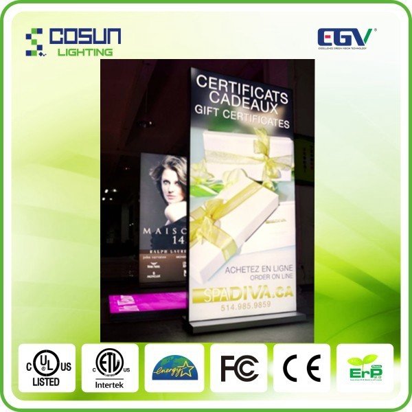 24V Customized Textile Light Box LED Eco Friendly With Motion Sensor