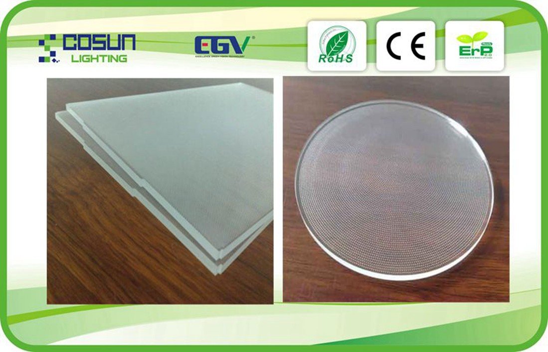 Customized acrylic light guide panel Laser engraving 1220mm x 2440mm