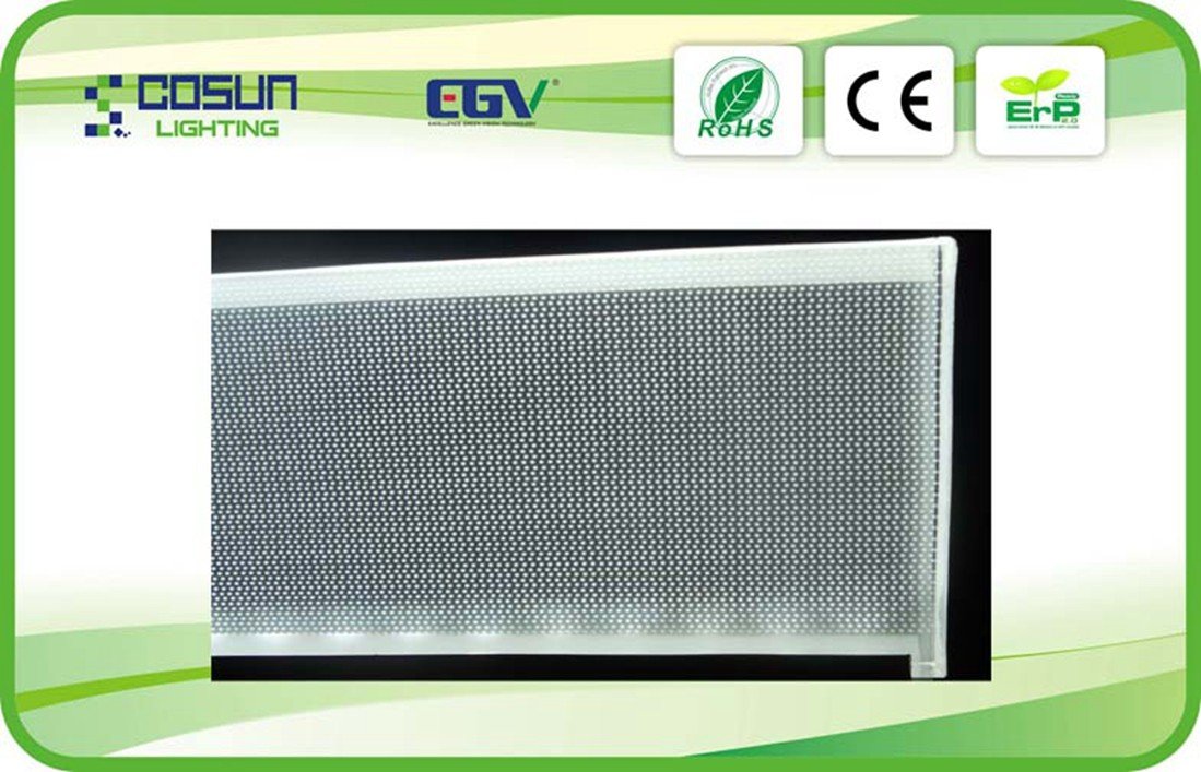 4mm LED Light Guide Plate Eco Friendly Over 92% Uniformity Dot pattern