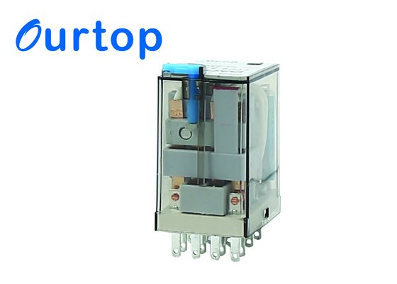 Electrical General Purpose Electromagnetic Relay Plug In Relay Square Miniature