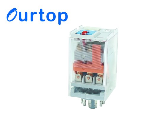 High Power Plug In Electromagnetic Relay With LED Indicator For General Purpose