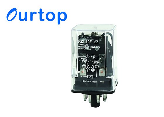 Electromagnetic Power Relay Switch , Small Industrial Relay For Safety Protection