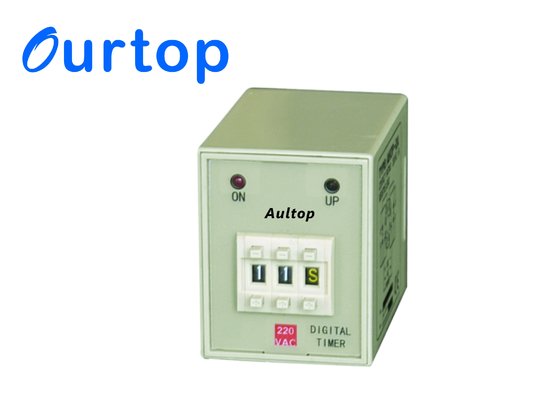AH3 - 3P Digital Timer Delay Relay With Mounting Socket 0.1S-990H High Reliability