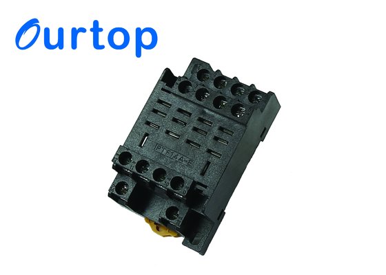 Relay My4N Din Rail Relay Socket 5A 14 Pin Screw Terminal Relay PYF14A-E