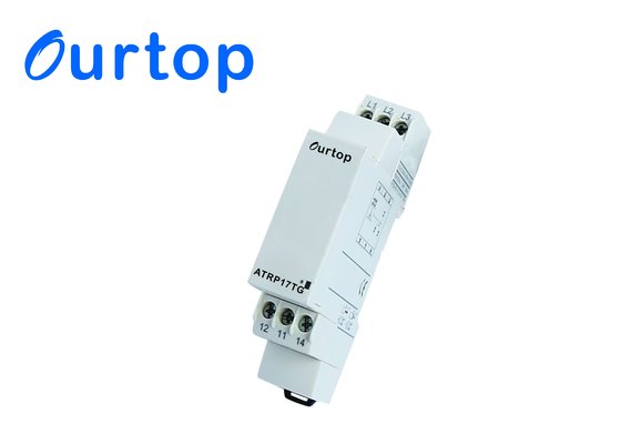 DIN Rail Mounted Three Phase Control Relay / 3 Phase Relay Control Relay Type