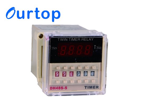 DH48s - s - 2ZH Timer Relay Switch 0.1 sec max On / Off Delay Function 2VA