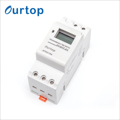 Industrial Seven Day Digital Programmable Timer Switch Weatherproof Multifunction