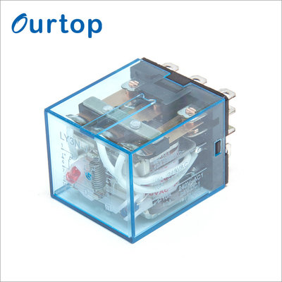 High Sensitive Electromagnetic Industrial Relay , Electrical Mechanical Relay
