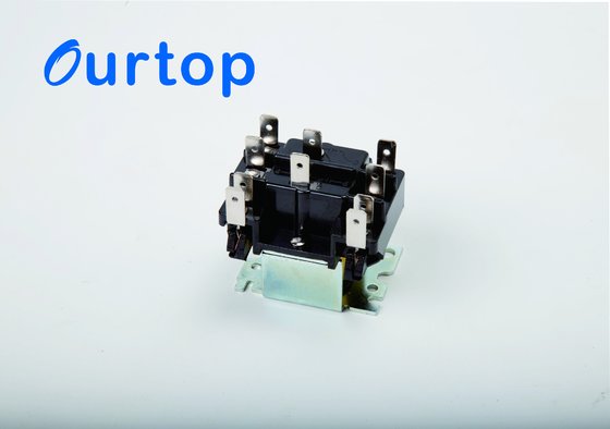 Air Conditioner Fan Relay Quick Connect , 2 Pole Relay Switch For Central Air Conditioner