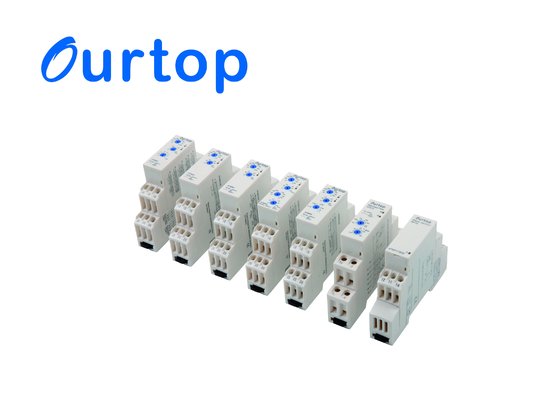 Multi Voltage 24~240 VAC/DC Modular Time Relay On And Off Delay With Control Signal