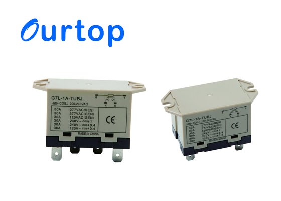 Electrical High Capacity Air Conditioner Relay , Contactor Relay For AC Unit