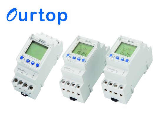 Multi Function DIN Rail Digital Programmable Time Switch 220-240VAC 50/60HZ