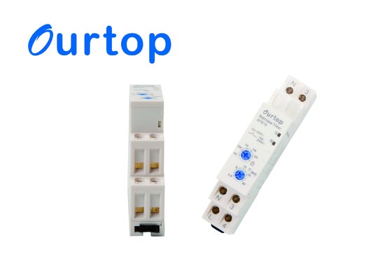 Electronic Step By Step Relay Staircase Timer DIN Rail Mounted For Lighting Control