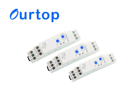 SPDT Multifunction Timer Relay with Supply Voltage 24-240VAC DC 50 / 60HZ