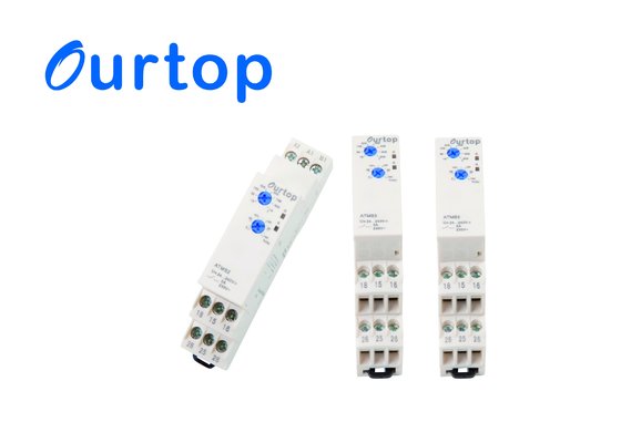 Din Rail Multifunction Timer Relay , SPST Time Delay Relay With 0.05S ~ 10H Time Range