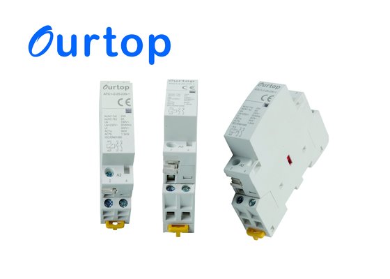 Normally Open Modular Double Pole Contactor For Controlling And Automation Duties