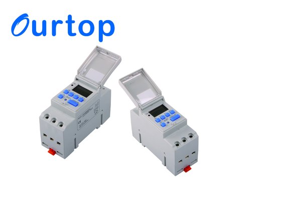Din Rail Programmable Digital Electronic Timer Switch Time Relay Control Multifunction