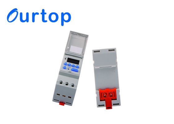 Weekly 7 Day Programmable Timer Switch With Lithium Battery Powered LCD Display
