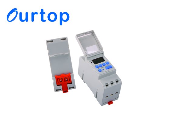 1 changeover switch Programmable Digital Timer Switch pulse setting 18 on &18 off ,18 times pulse