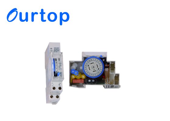15 Minutes DIN Rail Mechanical Timer Switch Programmable 230VAC 50/60 Hz SUL180a