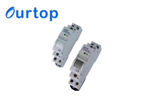 Multi Function Electronic Step Relay Mechanical Latching Relay 16A 250VAC DIN Rail Mounted