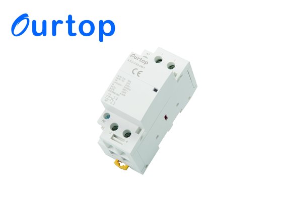 4NC Contact Din Rail Contactor / Electrical Modular Contactor For Household