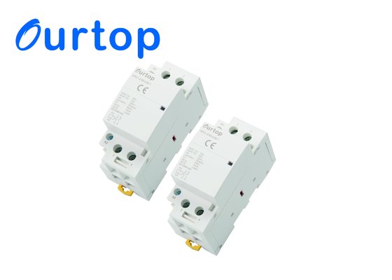 Household AC Type Modular Din Rail Contactor Contact 2NO Ac7b 6A Mini 2 Pole