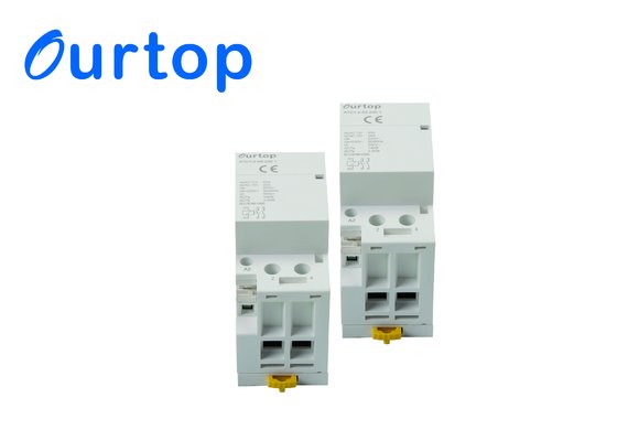 Din Rail Modular AC Contactor Contact 2NO+2NC 2 Pole Universal Circuit Control