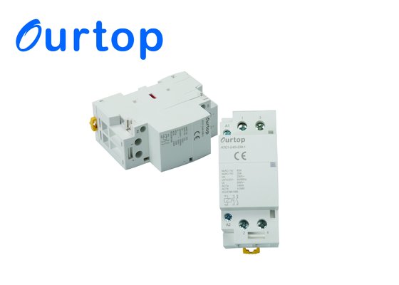 Manual Control Modular Din Rail Contactor 3NO+1NC Contact ATC1-4-63-230-4