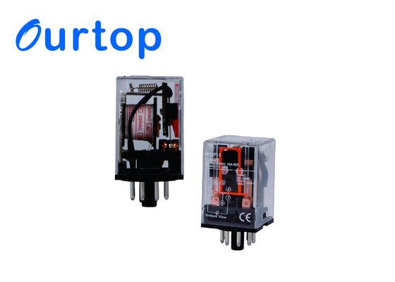 10A 250VAC DC28V Miniature Electromagnetic Relay For DC Or AC Circuit Switching