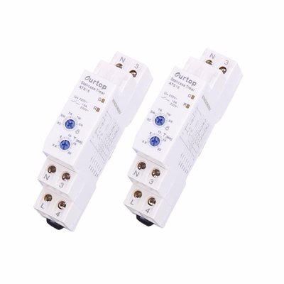 Electronic Step By Step Relay Staircase Timer DIN Rail Mounted For Lighting Control