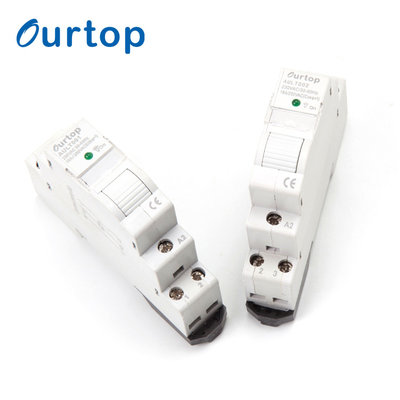 Multi Function Electronic Step Relay Mechanical Latching Relay 16A 250VAC DIN Rail Mounted