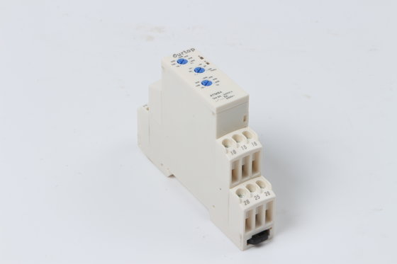 Asymmetrical Flasher Multifunction Timer Relay 35mm Din Rail Mounting With Control Signal