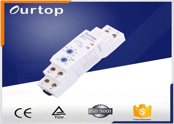 600W Rated Voltage Staircase Timer Switch , CE Din Rail Digital Timer Switch