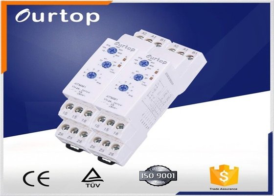 White CE / CB / IEC Multifunction Timer Relay 0.05s ~10H Can Be Customized