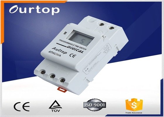 1 Changeover Programmable Digital Timer Switch 3 Years Lithium Battery