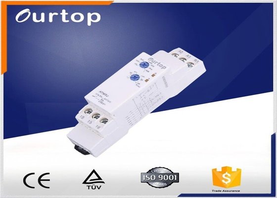 18mm Din Rail Timer Relay -10~+50℃ Operating Temperature Multi Voltage