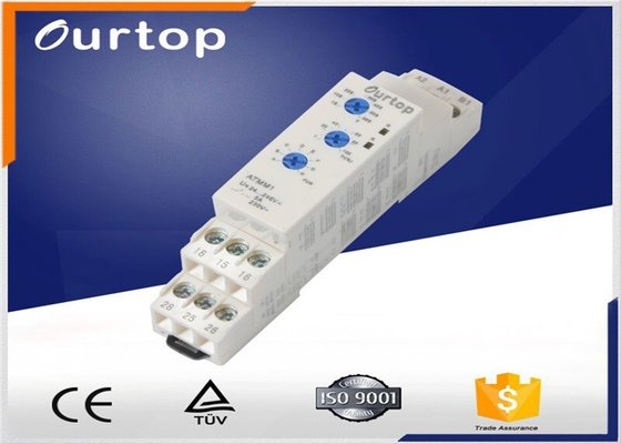 Green LED Multifunction Timer Relay 500mW Minimum Switching Load Multi Function