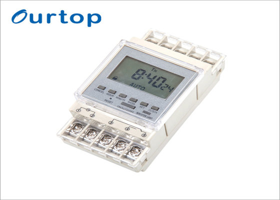16A Digital Programmable Timer Switch , 24 Hour Electronic Timer Switch