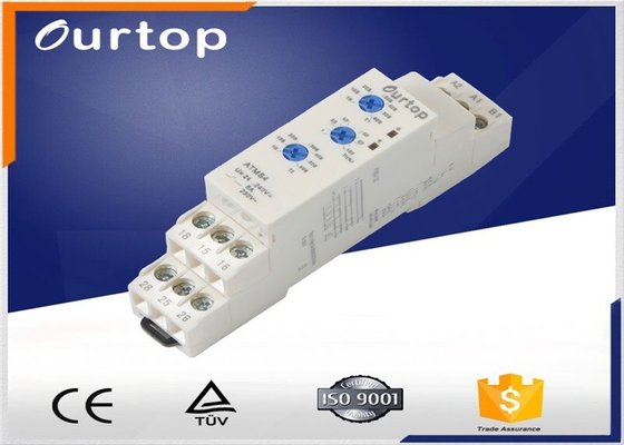 16A Multifunction Timer Relay Red Led Output Indication 0.2 % Set Value Stability