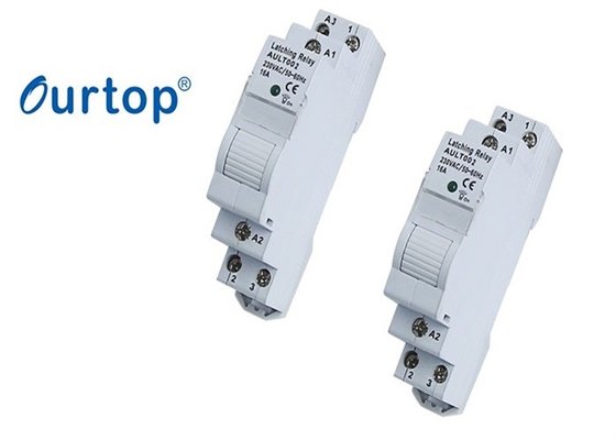 Aultop Relay Type Din Rail Latching Relay 24VAC 50 - 60Hz Rated Voltage