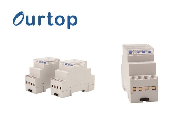 2300W Din Rail Mounted Time Switch 2 Changeover Switch Switching Contact LCD Display