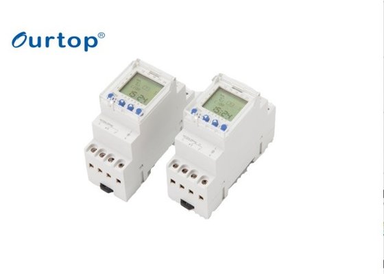 Six Language Daily Programmable Timer Switch , Programmable Electric Timer
