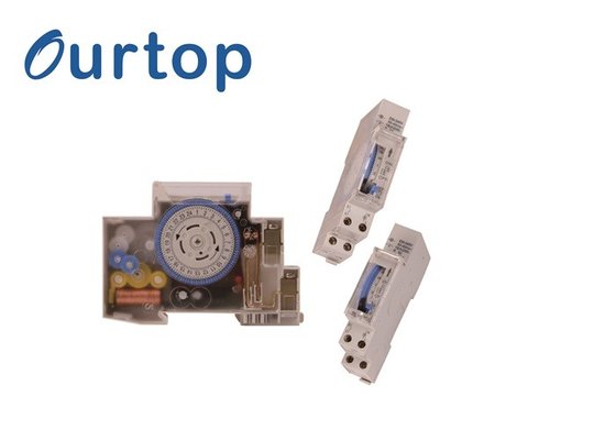 200 - 240VAC Voltage Limit Mechanical Electrical Timer Switch 72 Hours 15 Minutes