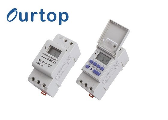 1 changeover switch Programmable Digital Timer Switch pulse setting 18 on &18 off ,18 times pulse